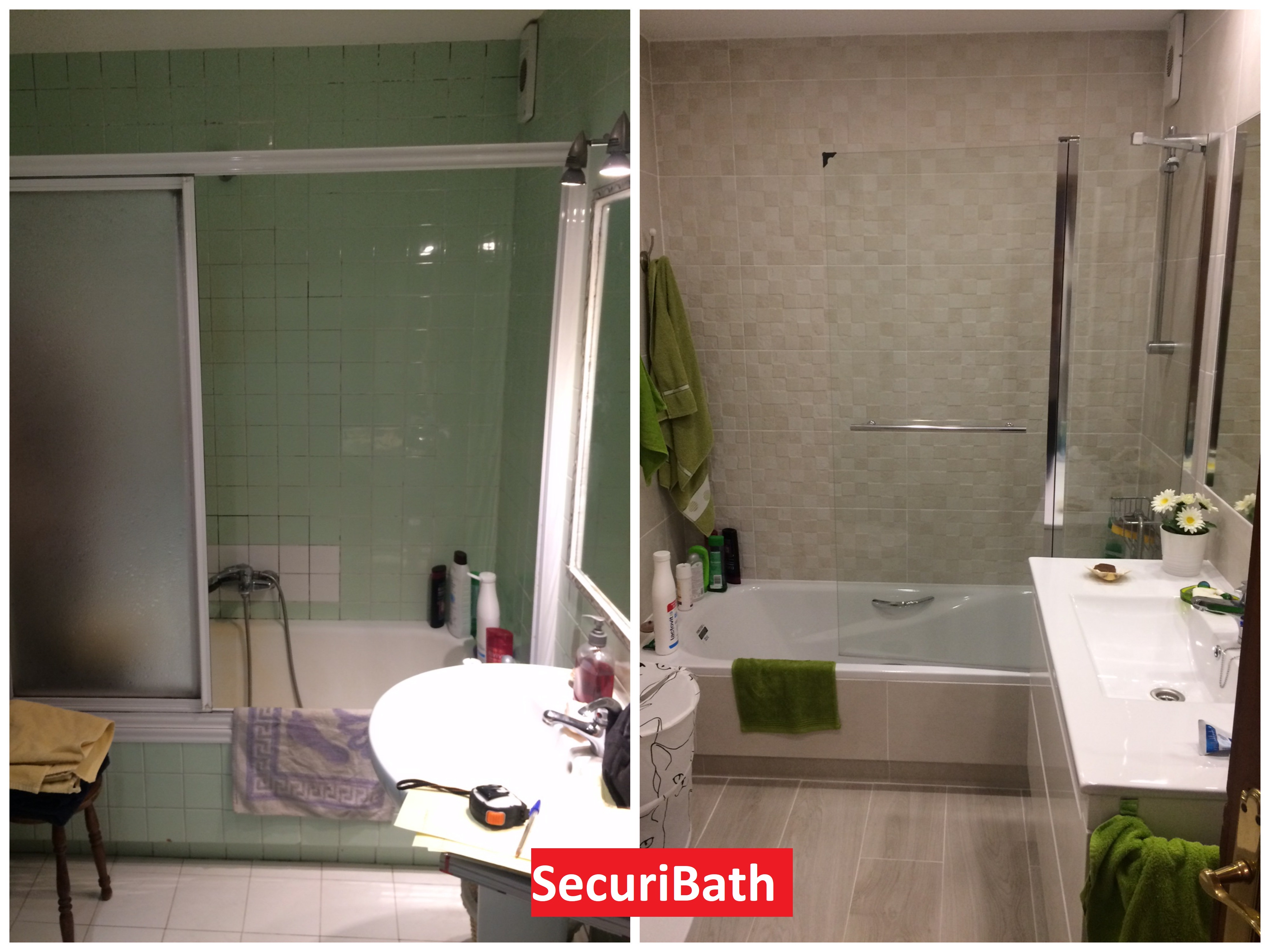 reforma de baño de niños en solo 5 días - SecuriBath